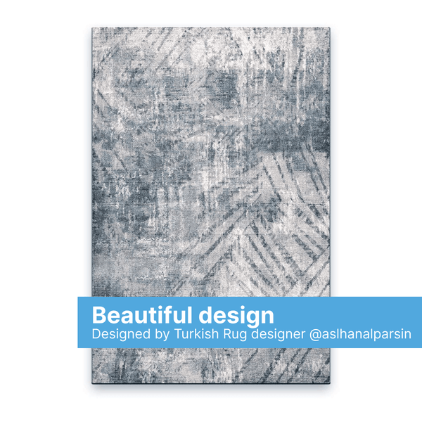 The Mellow Mat® Designer Print | Grey Expressions – Neptune Blanket